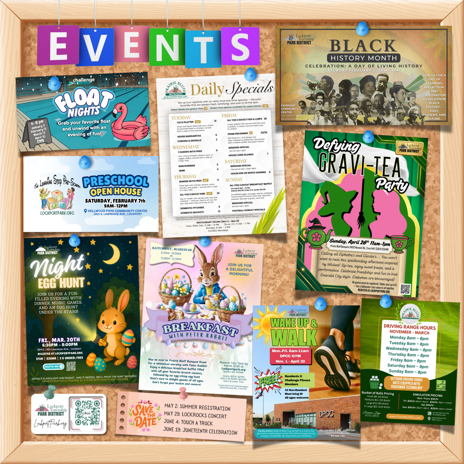 Main Events – Lockport Township Park District